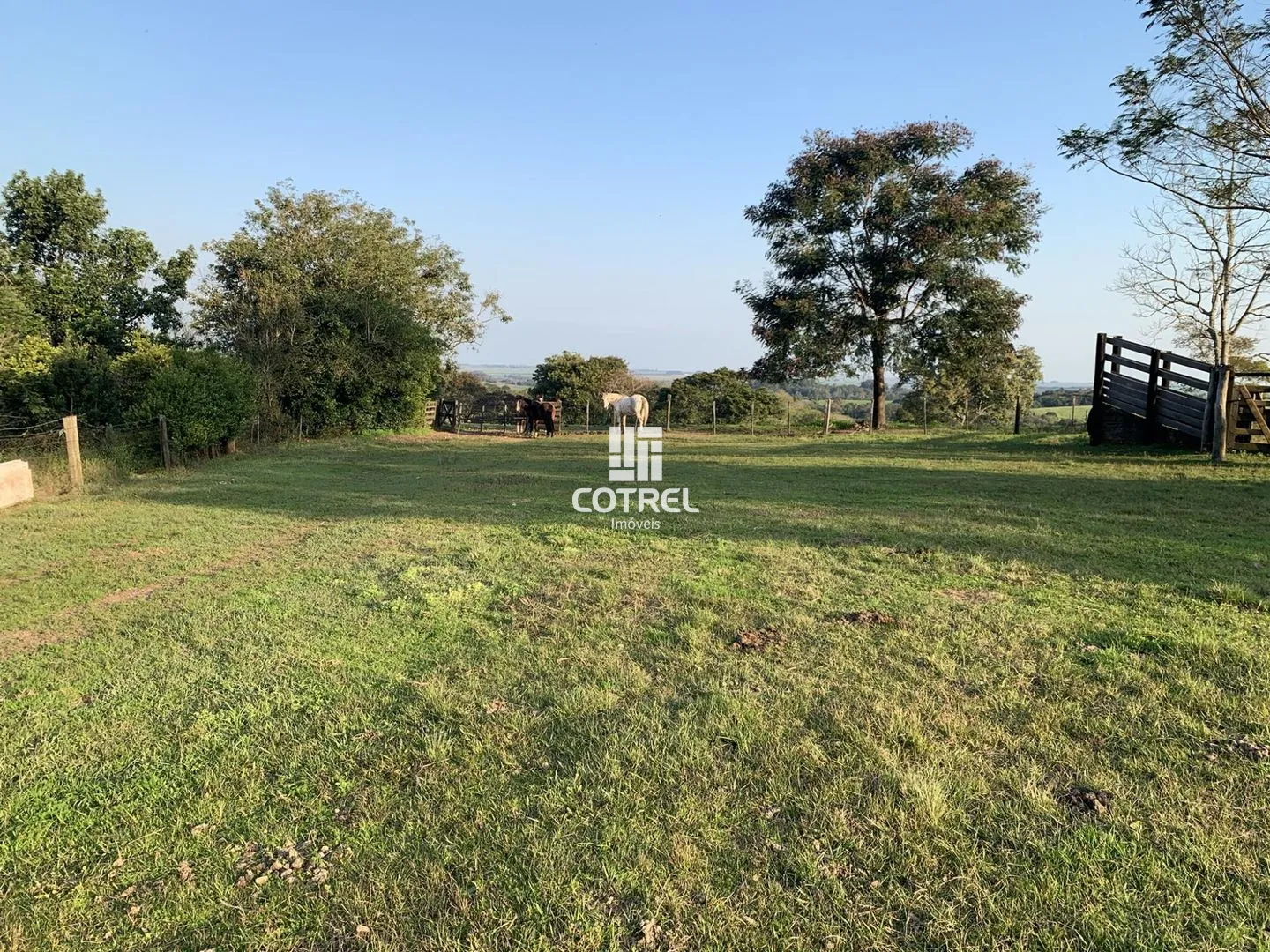 Campo localizado em São Valentim na cidade de Santa Maria/RS