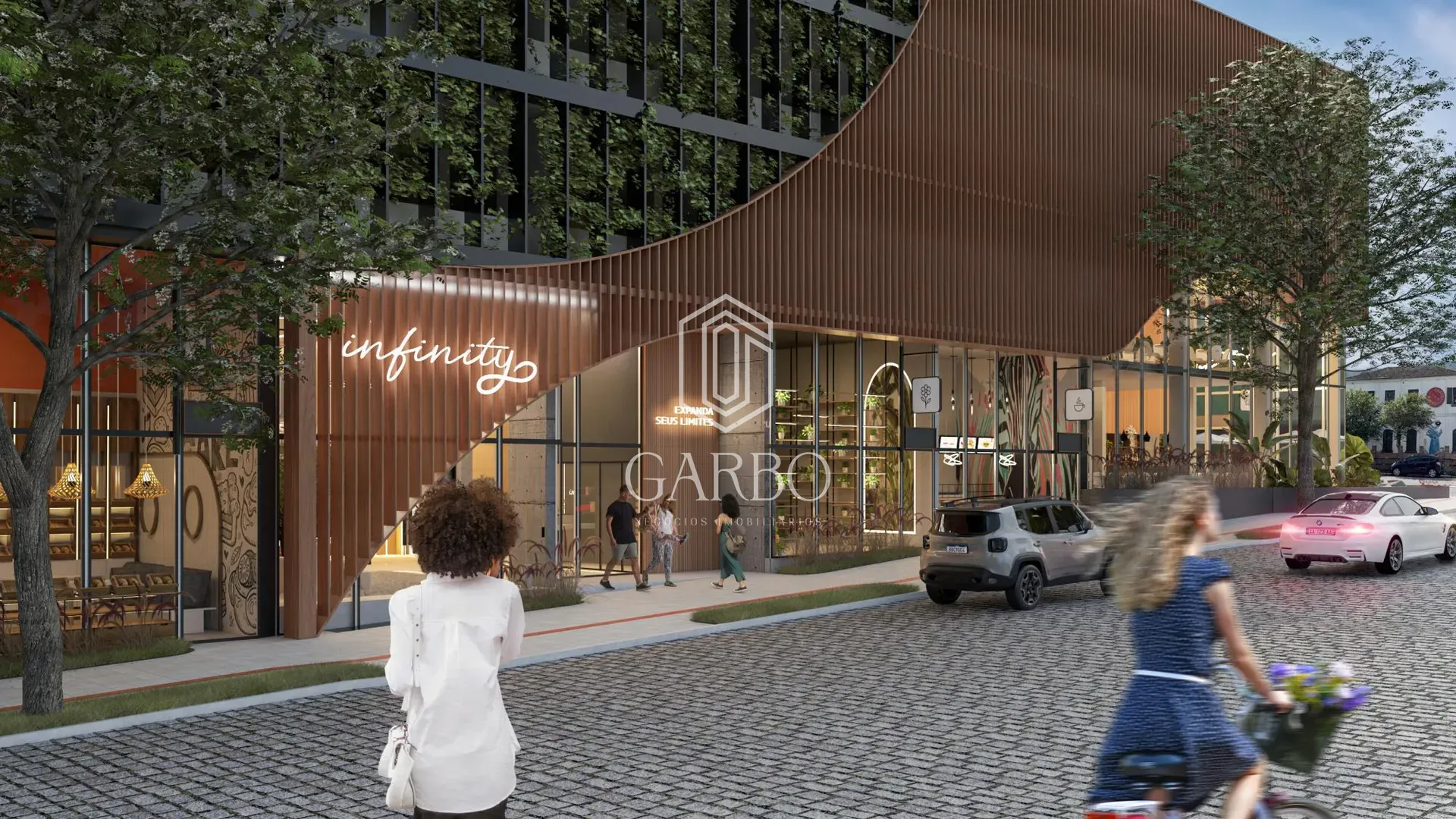 Apartamentos no condomínio Infinity na Rua Borges de Medeiros, . ba...