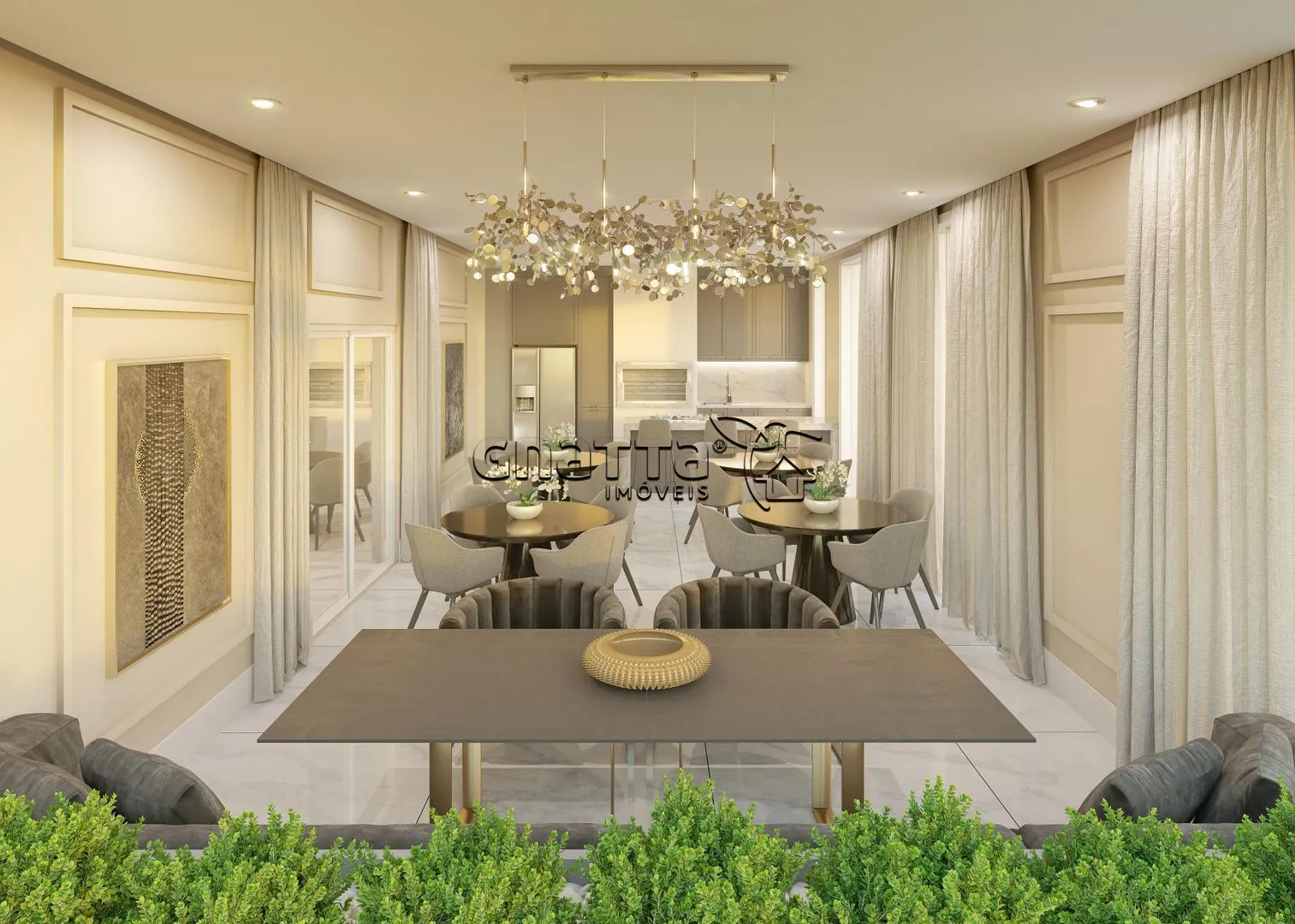 Apartamentos no condomínio Meridian Tower na Rua 134 e 136, 82 bair...
